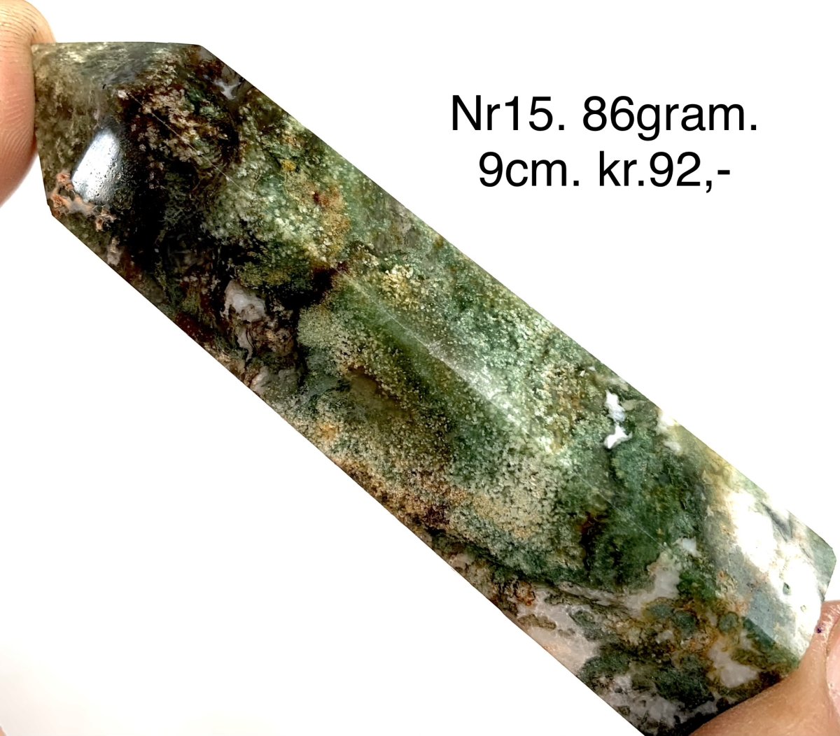 Mos agat tårn-15 - Mos agat tårn - krystalmadsen´S WEBSHOP/HJEMMESIDE