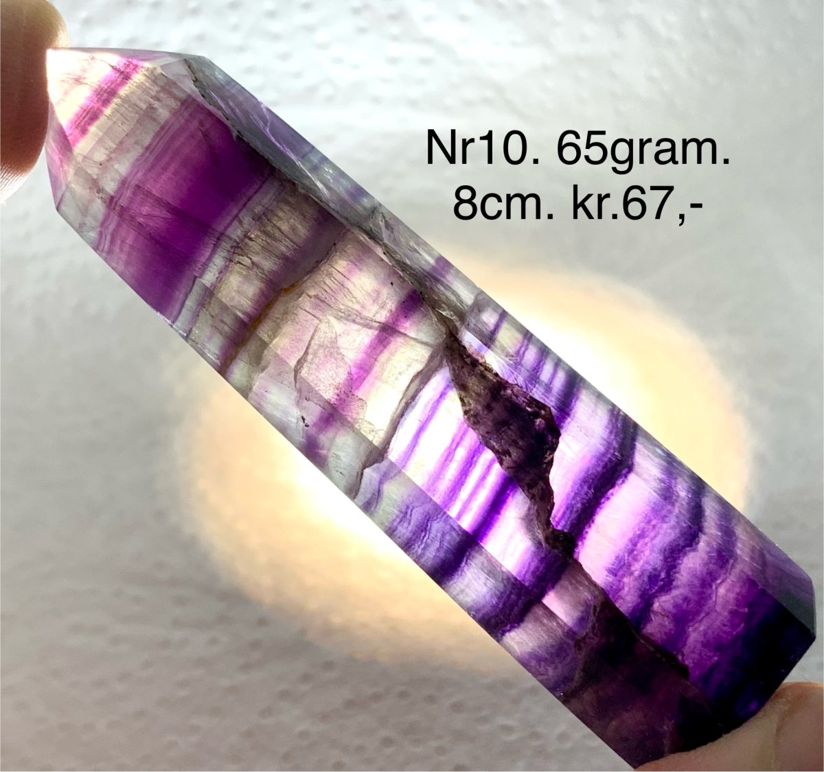 Multi regnbue flourit tårn-10 - Multi Regnbue flourit tårn - krystalmadsen´S WEBSHOP/HJEMMESIDE